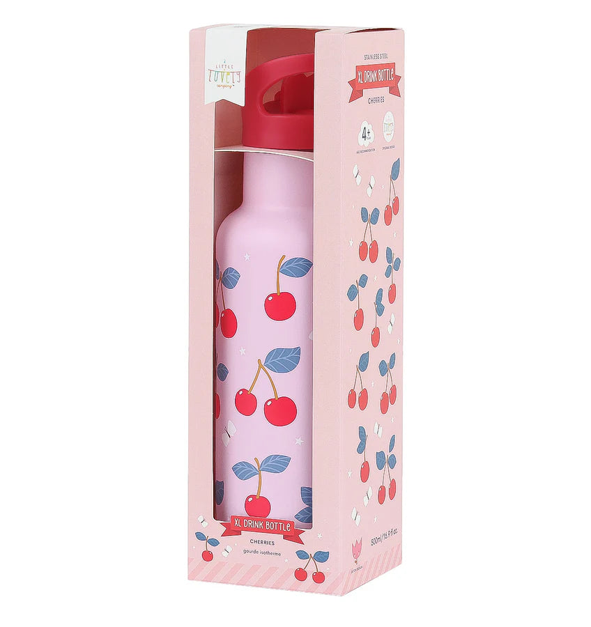 BOTELLA DE ACERO XL (Mod. Cherries) – TIKI TIKI BABY SHOP
